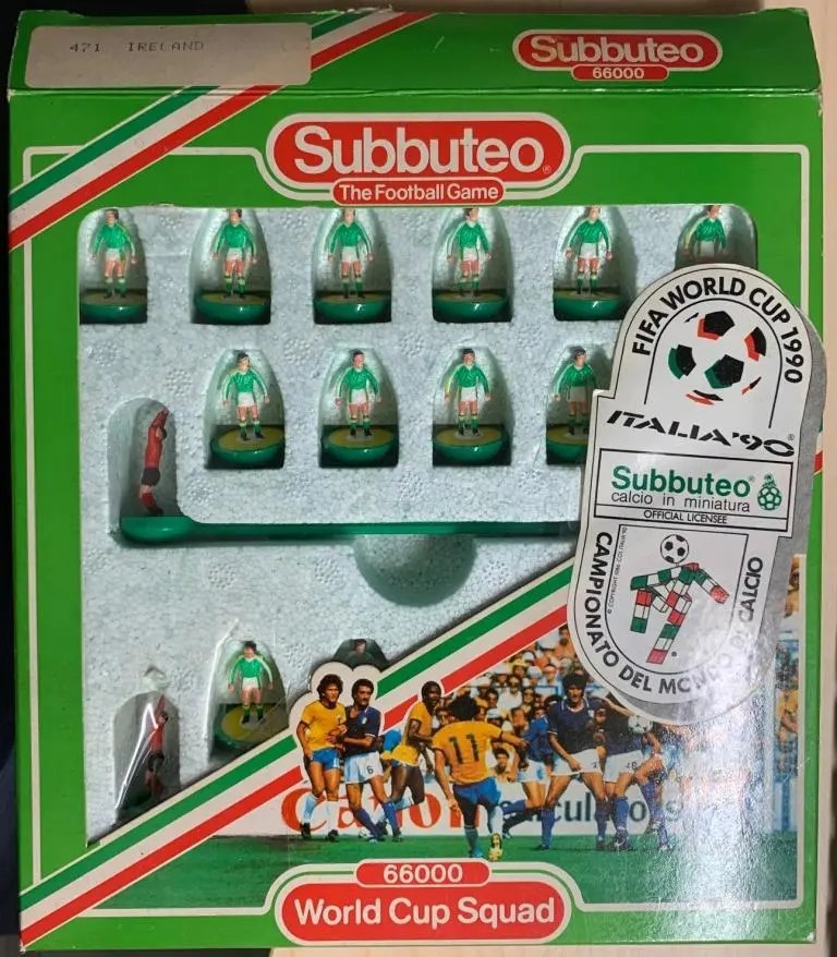 66000 World Cup 1990 Squads – SUBBUTEO TEAM CATALOGUE