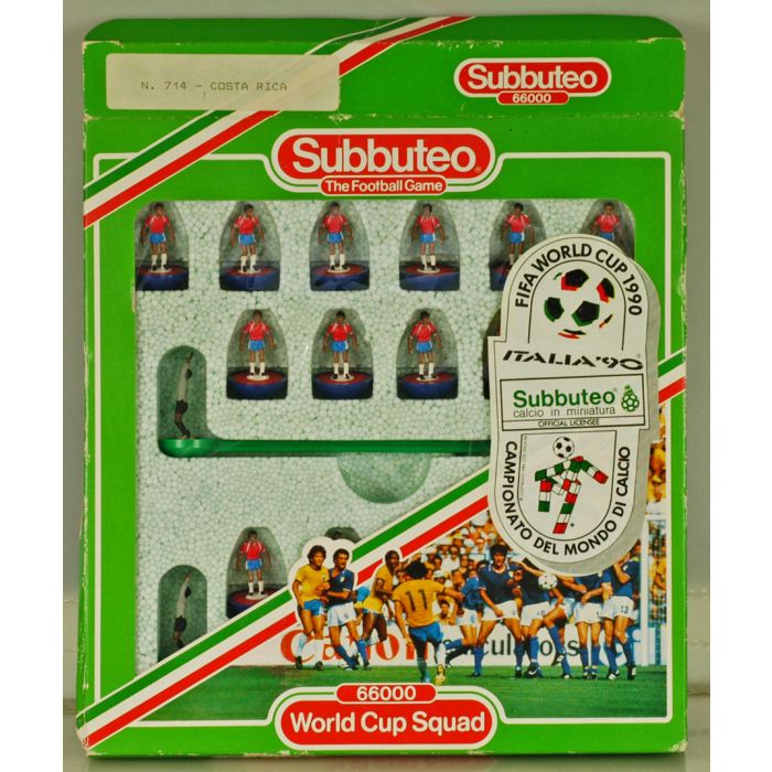 66000 World Cup 1990 Squads – SUBBUTEO TEAM CATALOGUE
